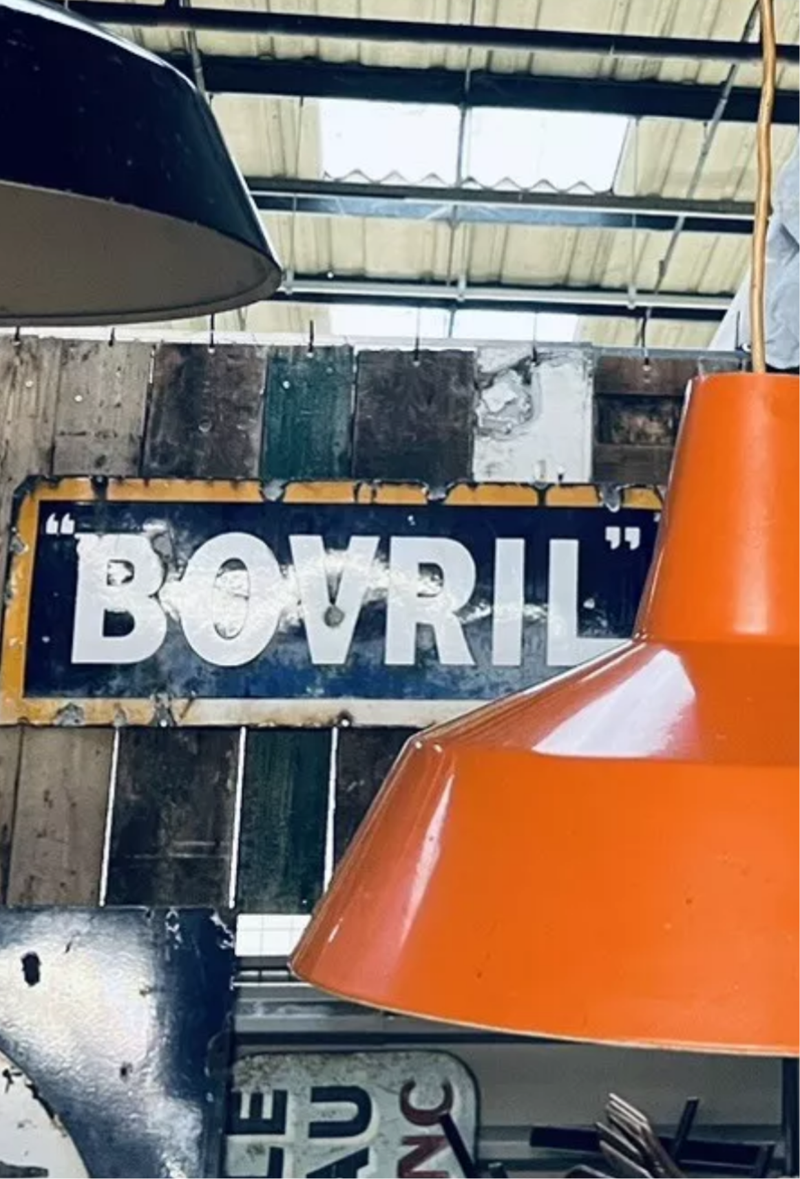 Bovril enamel sign c1920s – Vintage Haus Interior